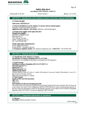 AGITAN® 155 | Münzing Chemie