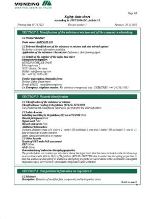 AGITAN® 120 | Münzing Chemie