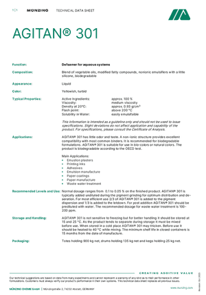 AGITAN® 301 | Münzing Chemie