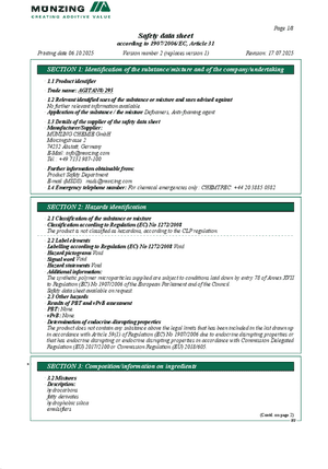 AGITAN® 295 | Münzing Chemie
