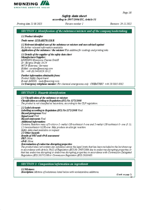 LUBARIT® 328/R | Münzing Chemie