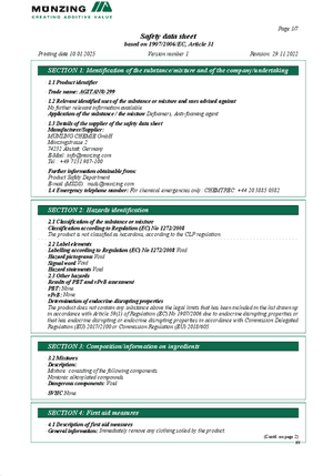 AGITAN® 299 | Münzing Chemie