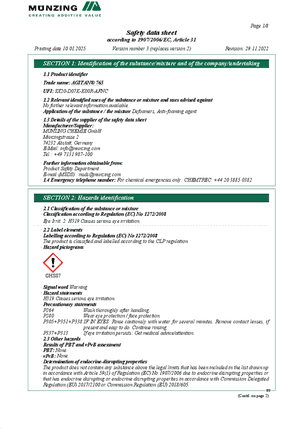 AGITAN® 765 | Münzing Chemie